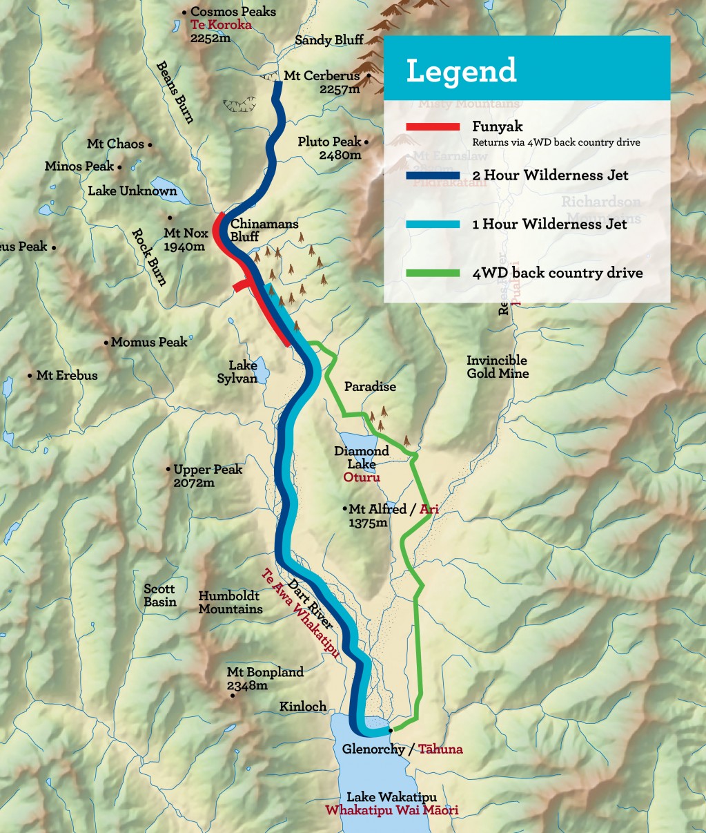 Mount Aspiring National Park & Te Wāhipounamu Journey - Dart River ...